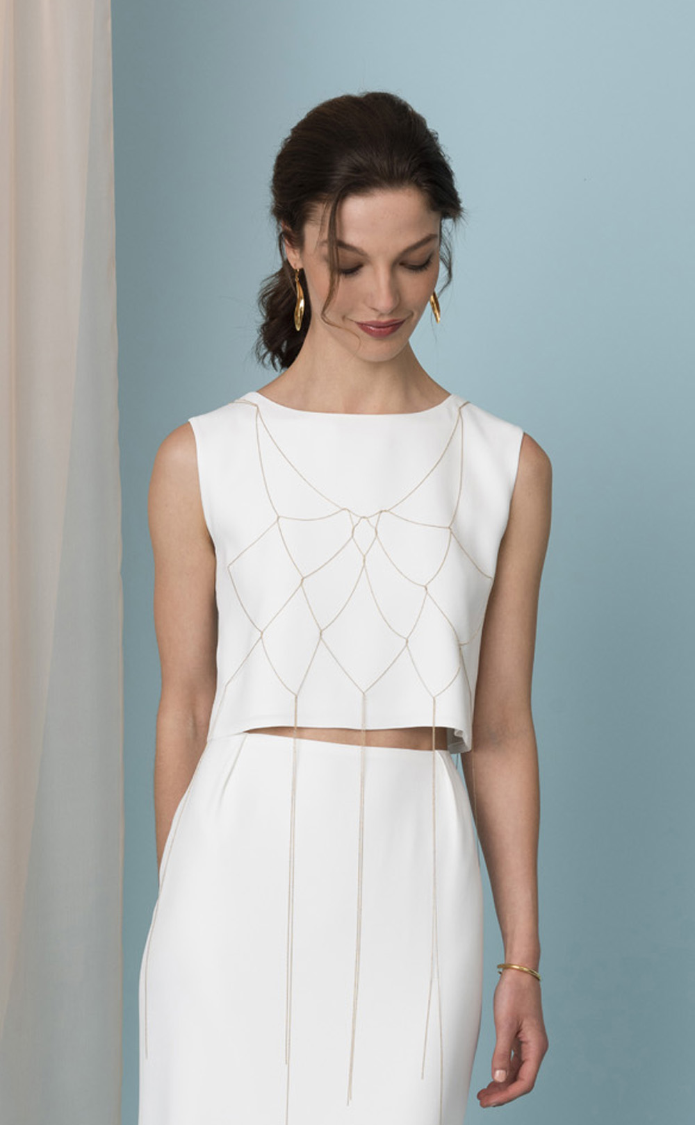 Top: Modell Ama Chain | kisui Brautmode Berlin