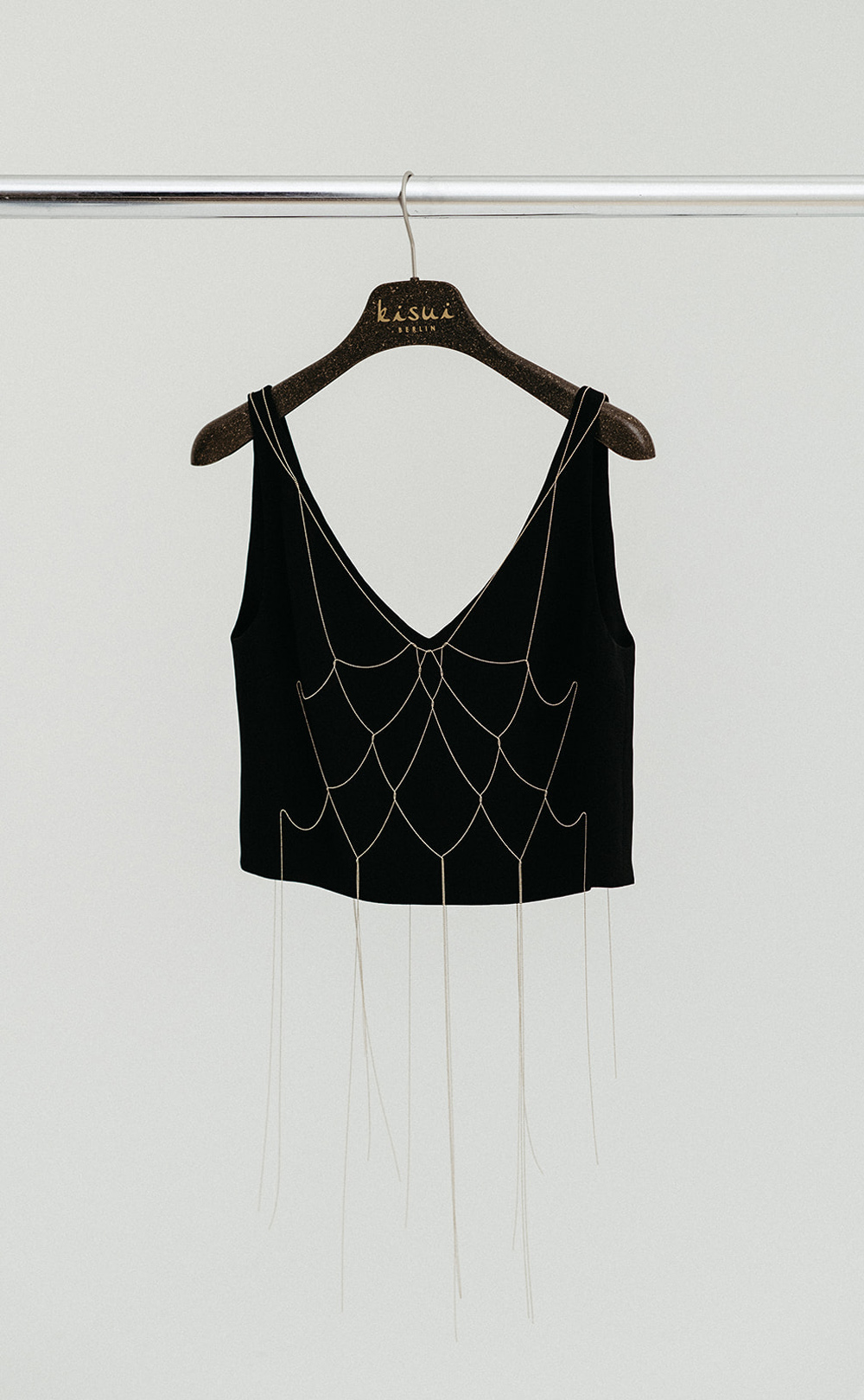 Ama Chain Top Black | kisui Berlin
