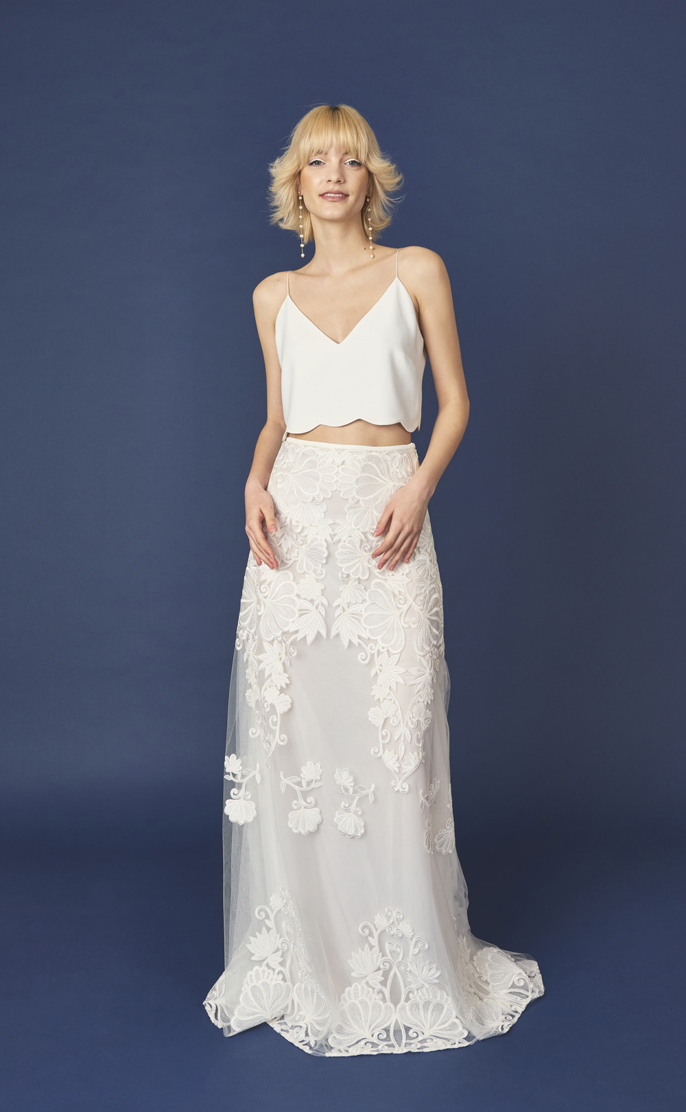 Top Beth Getti & Rock Iconic Flower | kisui Brautmode Berlin